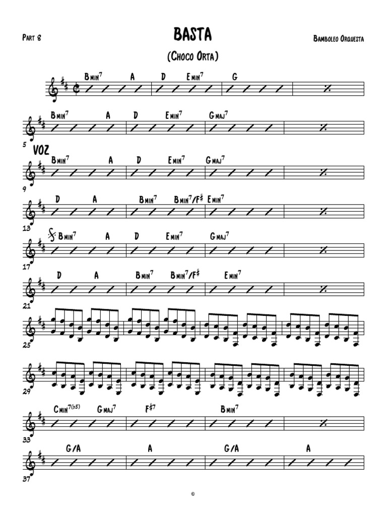 Piano - Basta | PDF