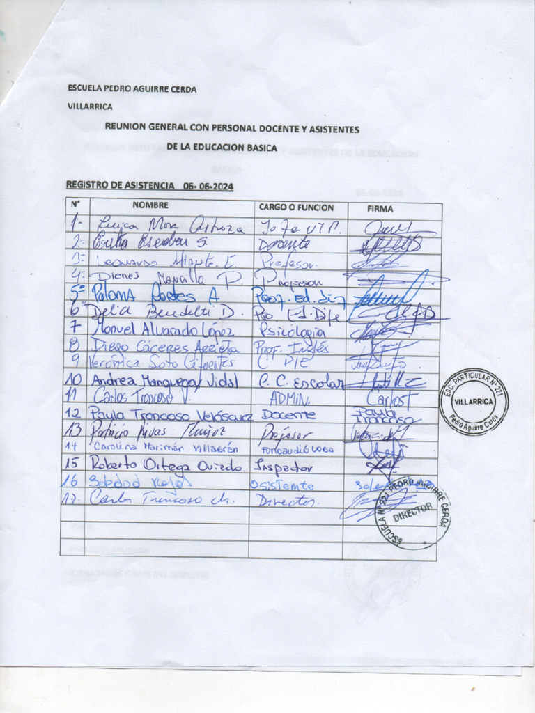 Reunion general 2 | PDF