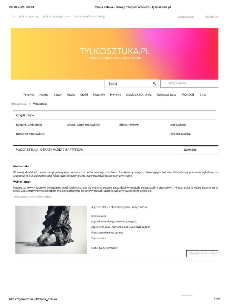 Obrazy Młodych Artystów | PDF