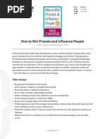 How To Win Friends and Influence People PDF | PDF | Motivational ...