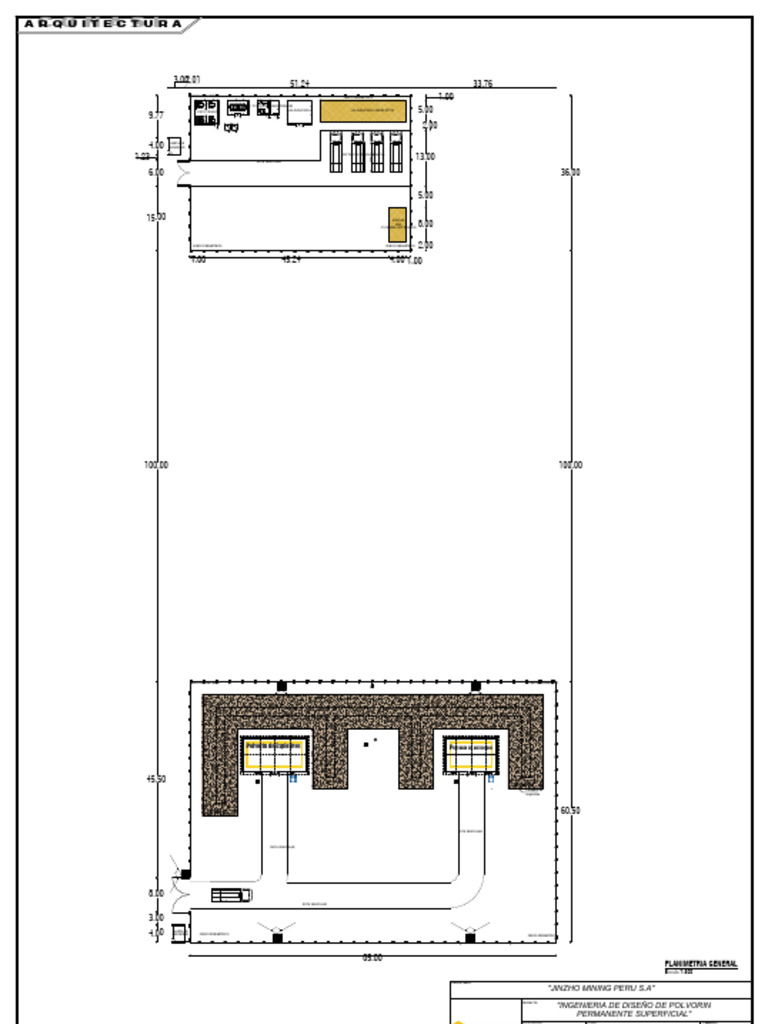 Plano de Conjunto - Pampas de Pongo | PDF