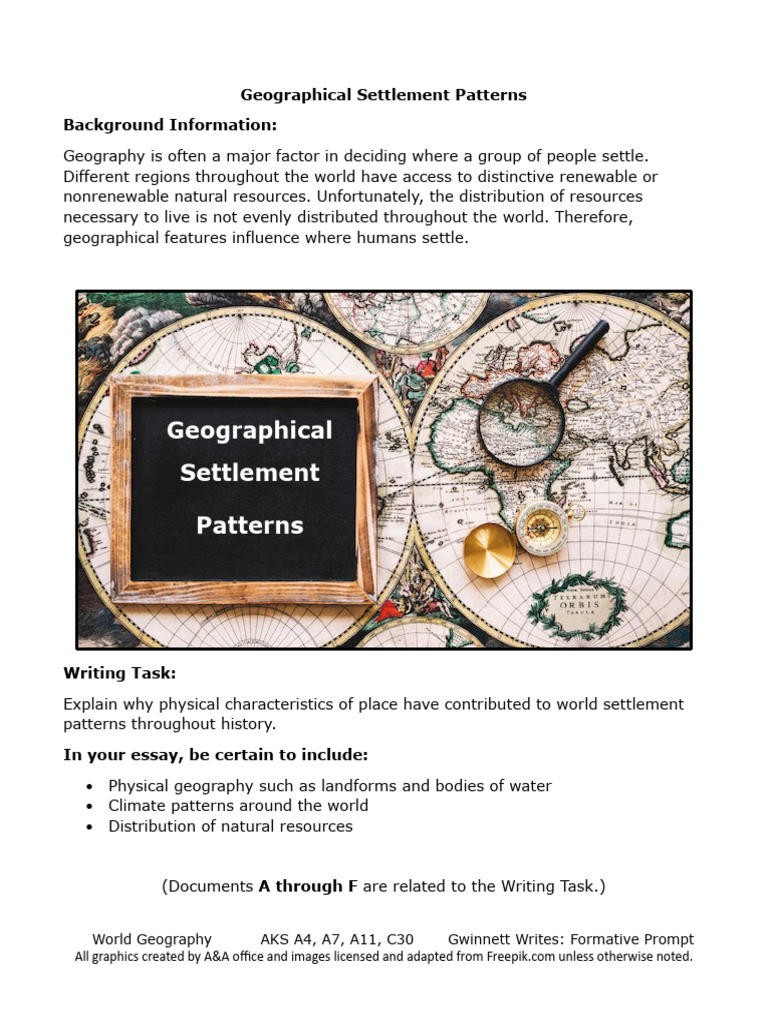 Geographical Settlement Patterns | PDF | Coal | Ore