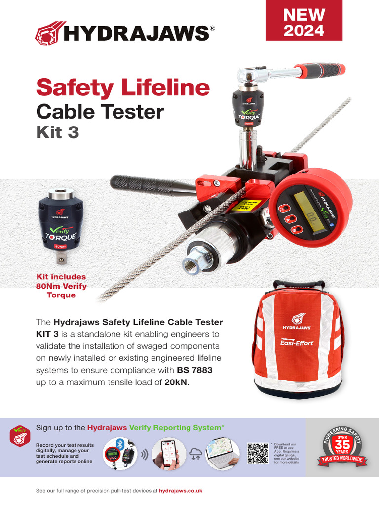 132 281 LEAFLET SAFETY LIFELINE CABLE TESTER Mk2 KIT 3 ENG A4 v1.0 ...