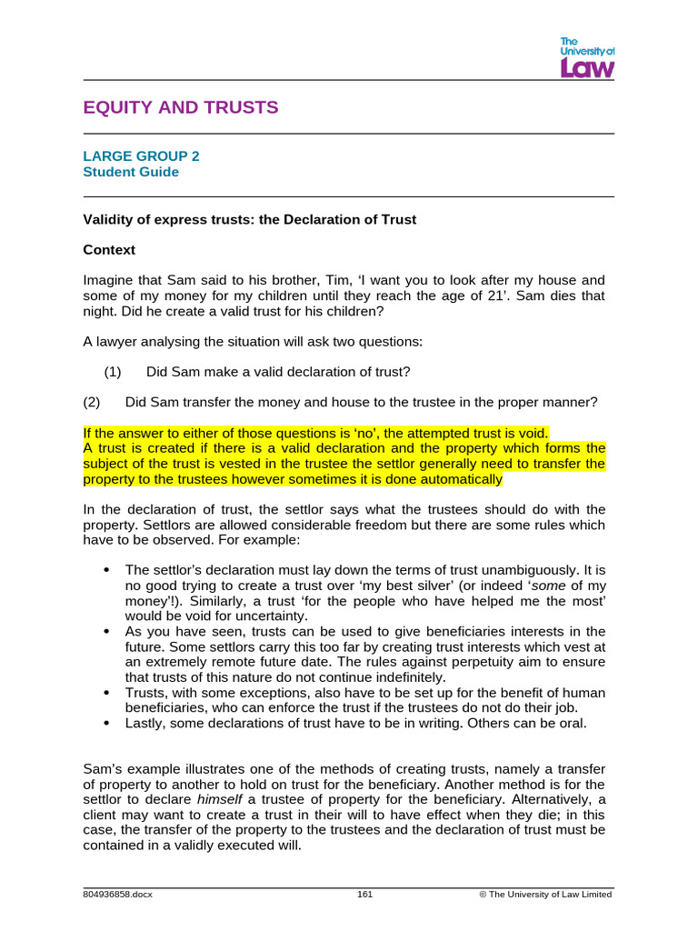 2324 Eqtr lg02 Ce01 Student Guide | PDF | Private Law | Civil Law (Legal System)