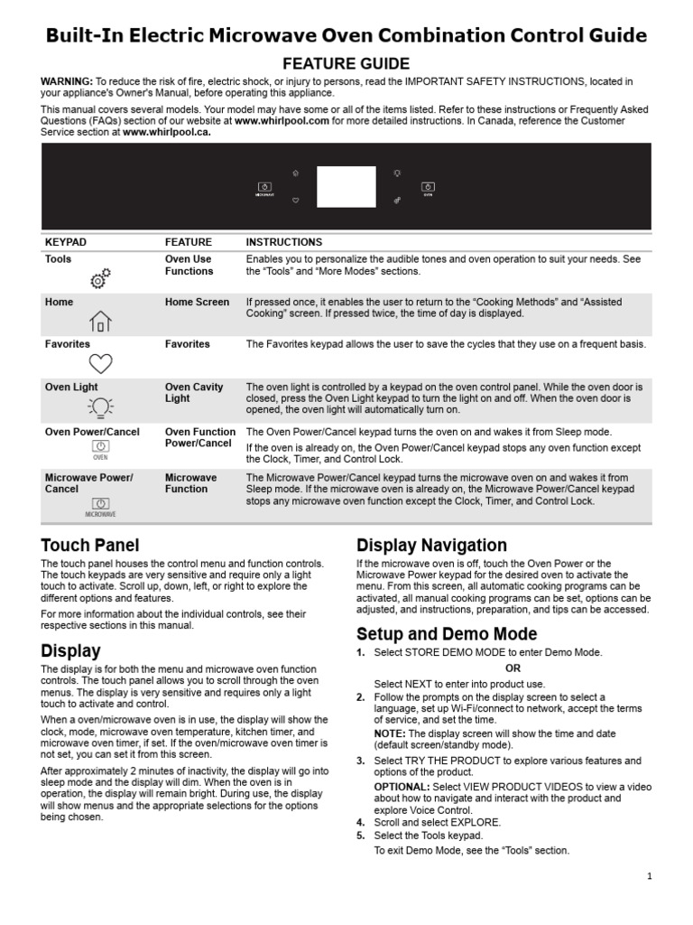 control-guide-w11602607-revB | PDF | Grilling | Oven