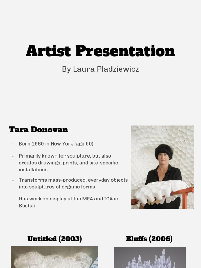 Contemporary Sculptors: Donovan, Lou, Frey | PDF