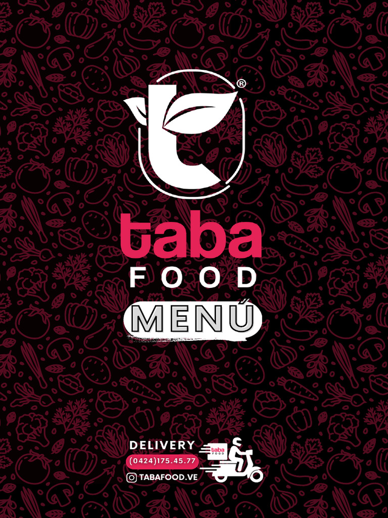 Menu Taba Food Carta | PDF | ensalada | Cocina