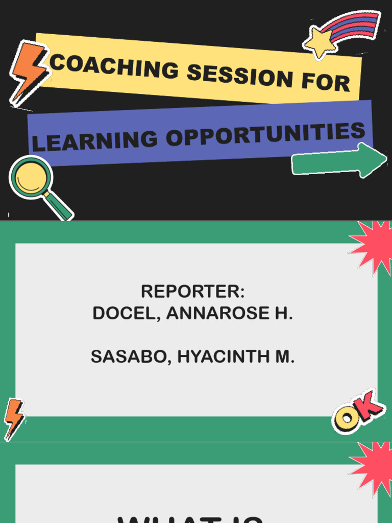 Coaching | PDF | Goal | Disciplines