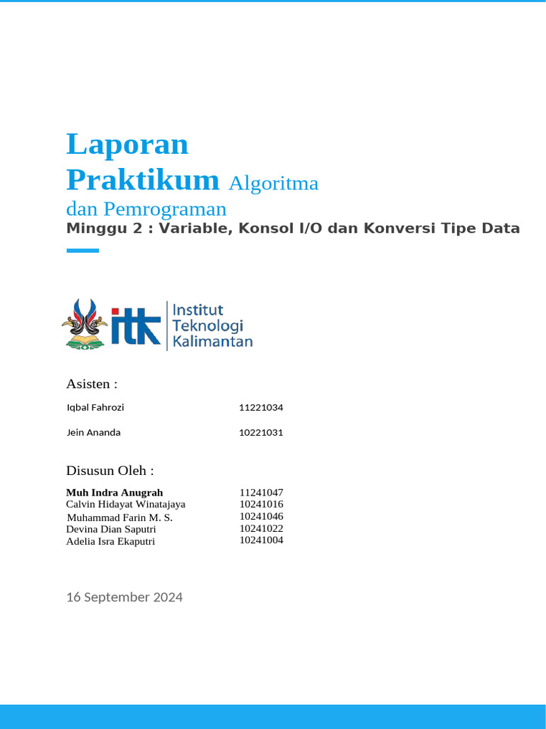 Muh - Indra Anugrah - 11241047 - LP1 | PDF | Metode & Bahan Ajar | Teknologi & Rekayasa