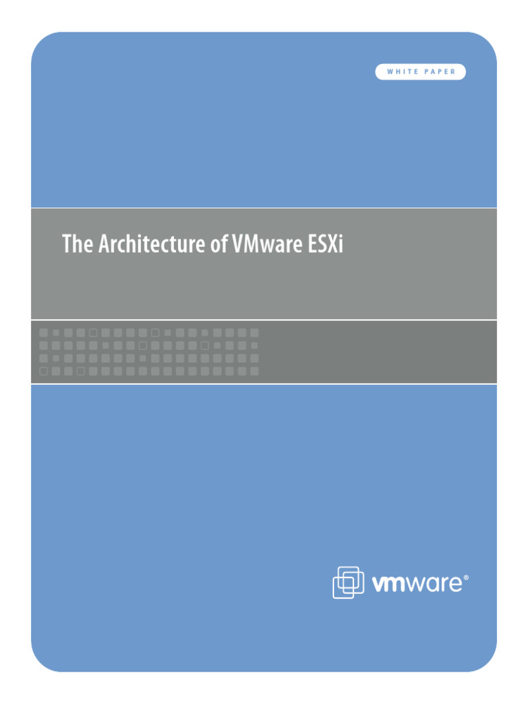 ESXi Architecture | PDF | Operating System Technology | Software
