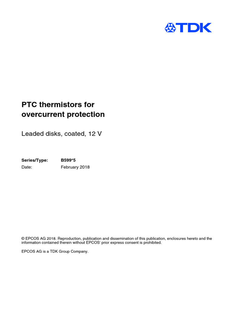 PTC Oc Leaded 12v c945 c995 | PDF | Electrical Components | Electric Power