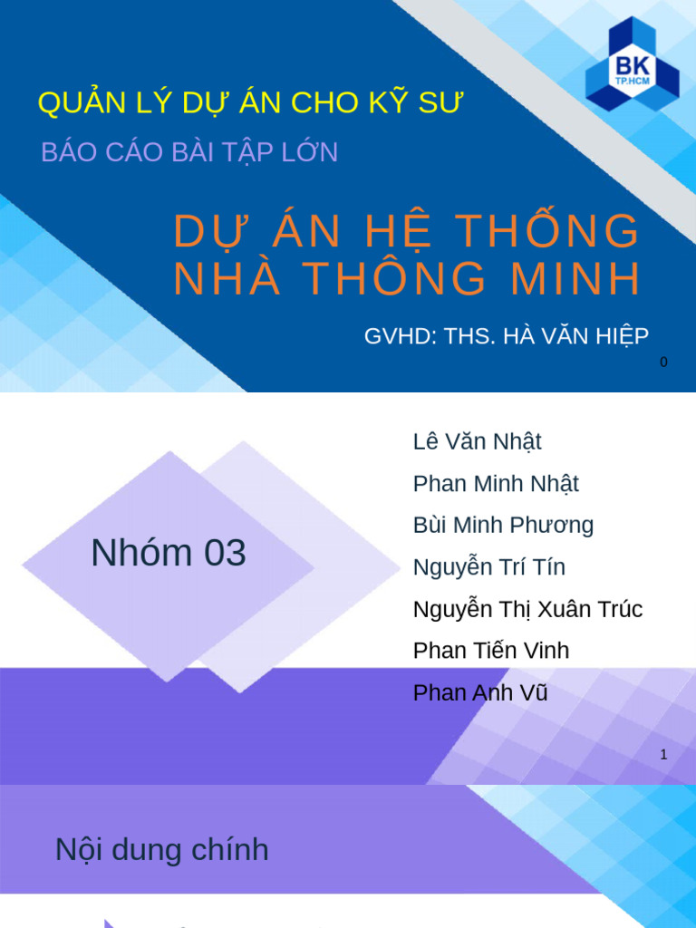 Baocaobtl Qlda Dt01 Nhom03 Final | PDF