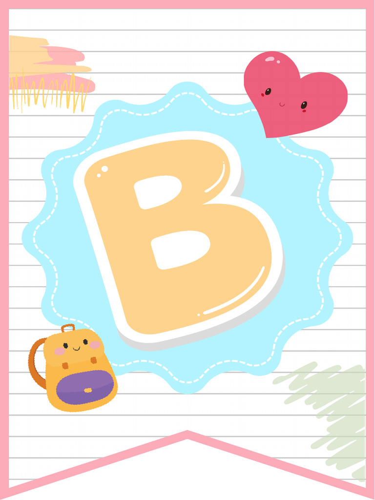 Banderines bienvenidos escuela ilustrado | PDF