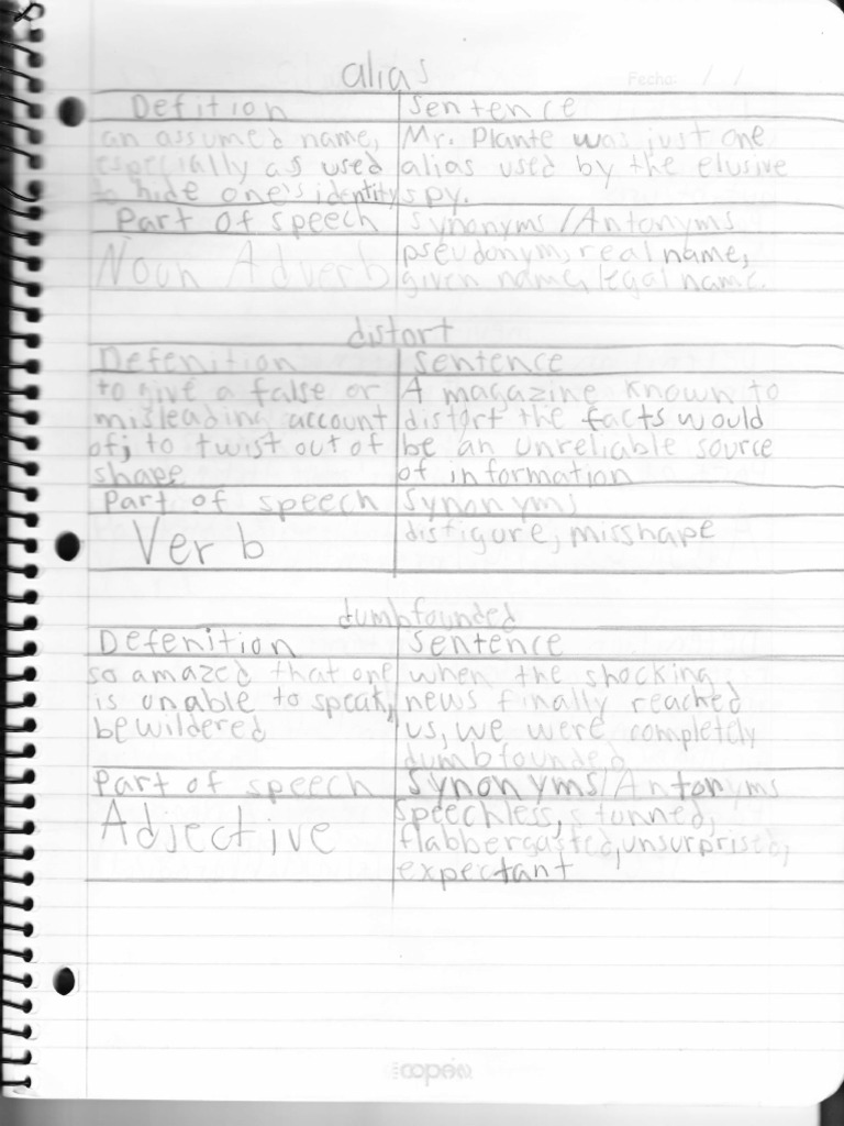 Vocab Workshop UNIT 11 Set A | PDF