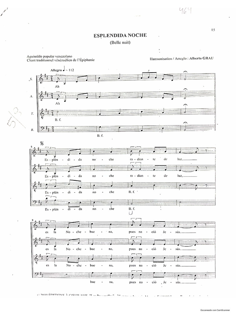 Esplendida Noche | PDF