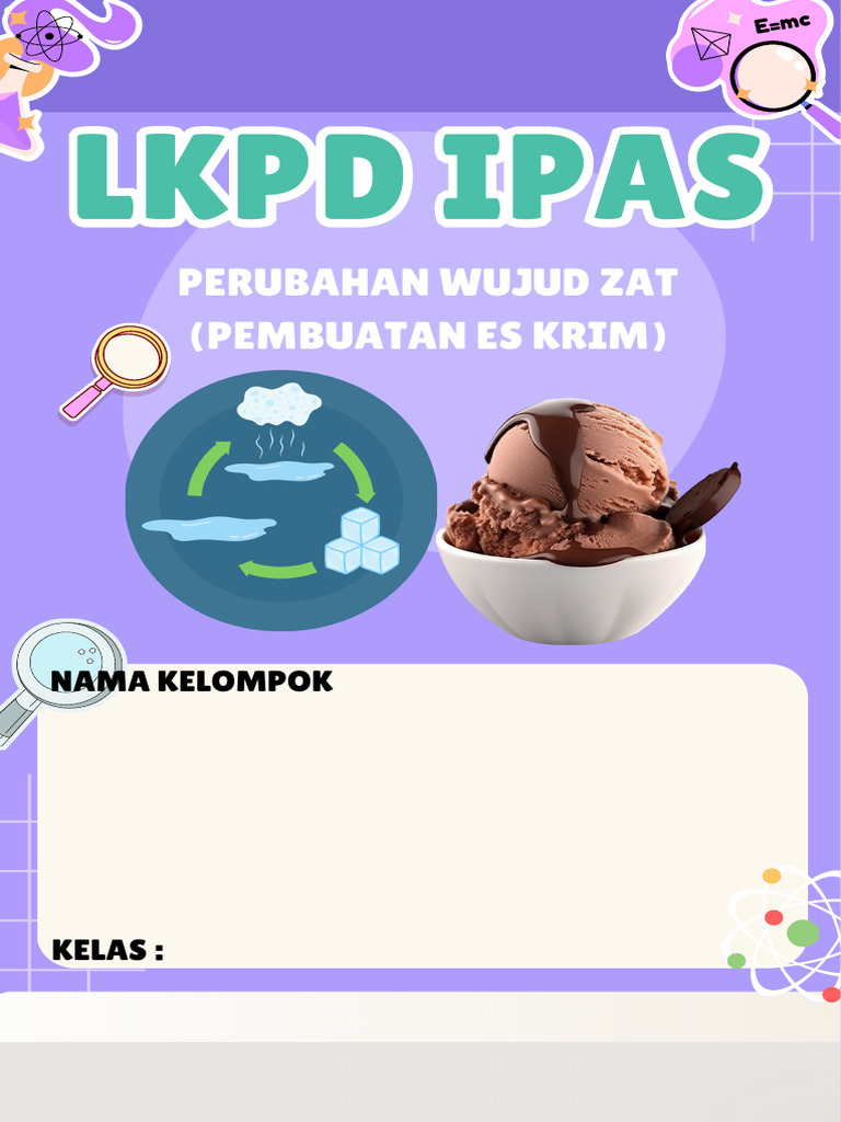 LKPD Ipas Es Krim | PDF | Komputer
