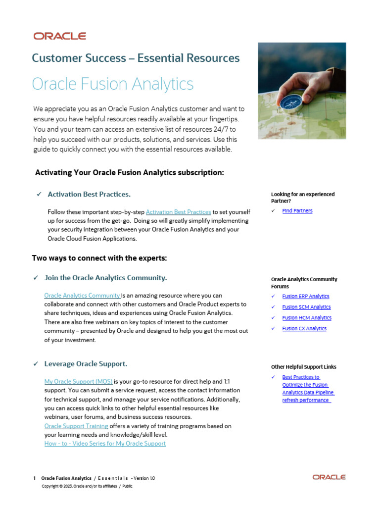 FAW - Essentials Guide May 2023 v2 | PDF | Oracle Corporation | Analytics