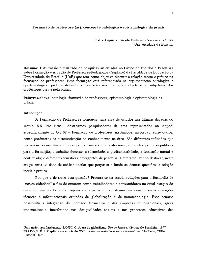 Texto Redap Revisado | PDF | Aprendizado | Sociologia