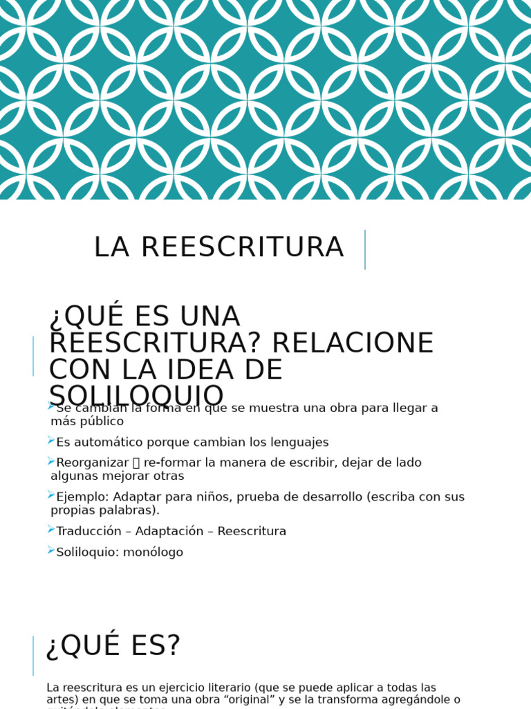 Reescritura: Transformación Literaria y Cultural | PDF | Filosofía ...