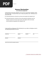 AI Declaration for Academic Integrity | PDF | Learning