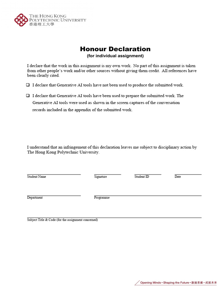 Honour Declaration Form 2024-01-14 02_06_35 2024-04-20 08_37_06 | PDF