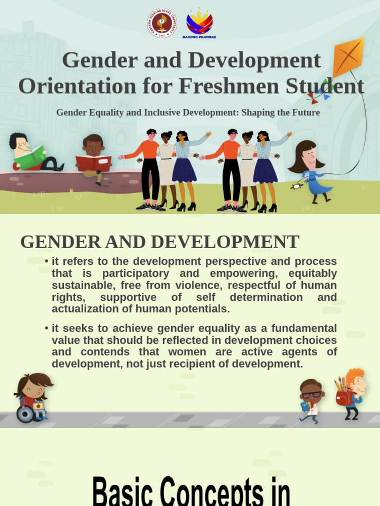 Gender and Development Overview for Students | PDF | Gender | Gender ...