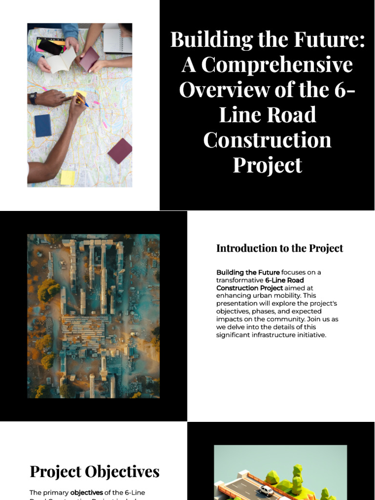 6-Line Road Construction Overview | PDF | Business