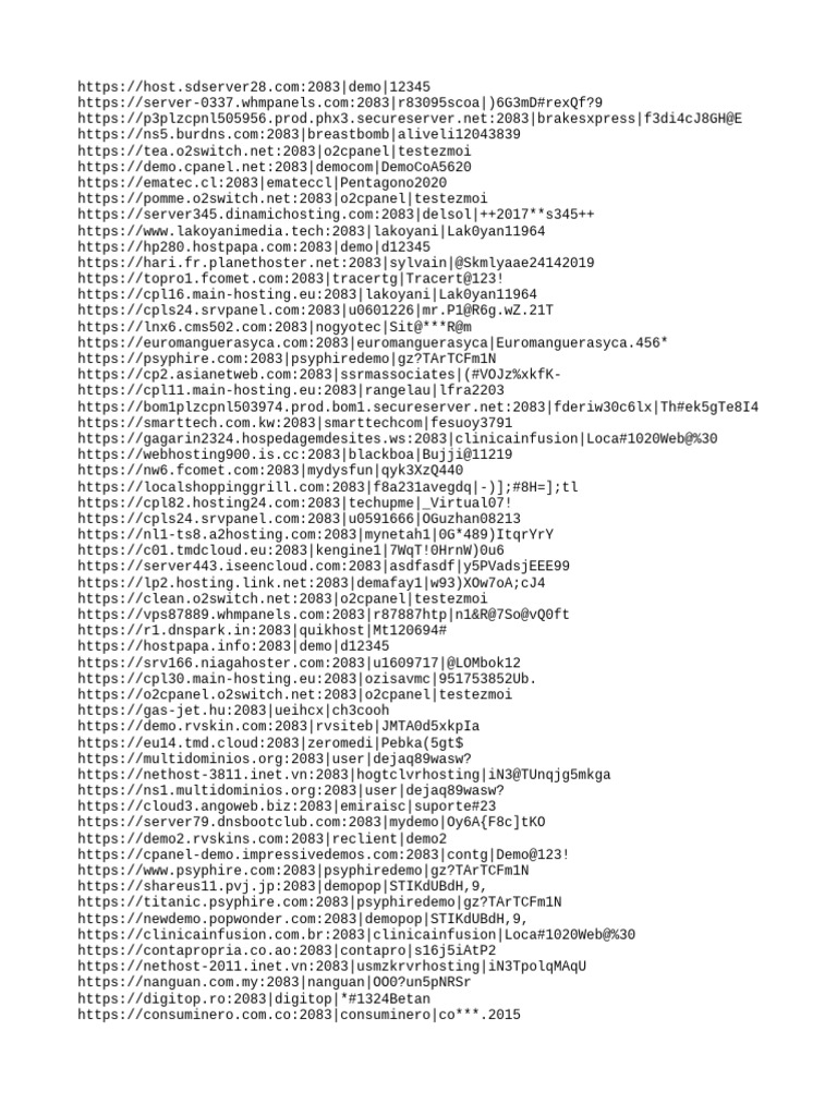 100x Cpanel - Work - by Lord Ali | PDF