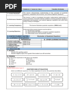DIRECT VARIATION - Grade 9 Math | PDF | Learning | Teachers