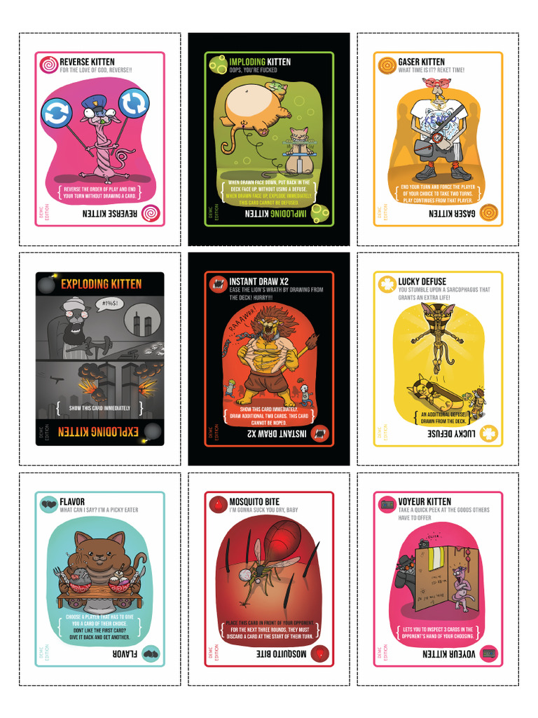 Exploding Kittens DEMC | PDF