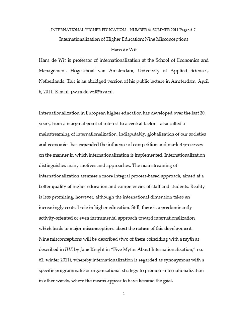 Nadams,+p6-7 De+wit | PDF | Internationalization | English Language