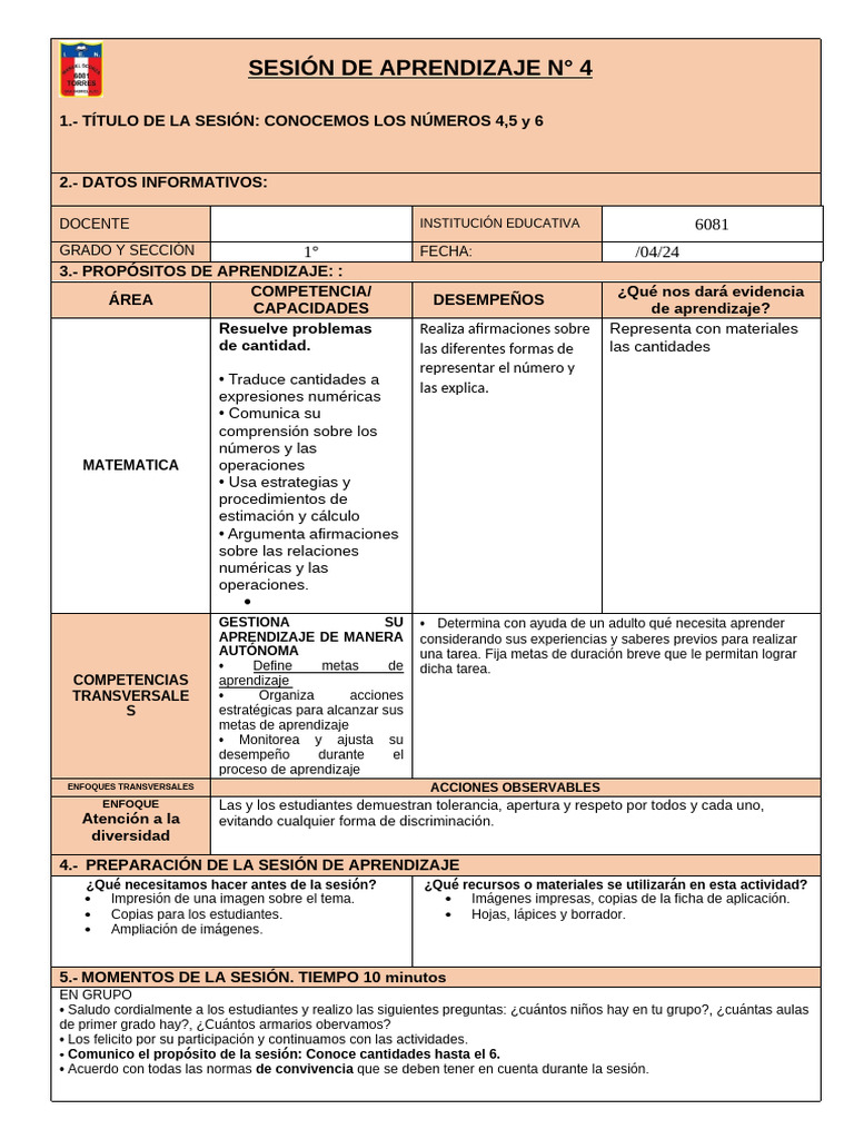 mat-sesion 4 | PDF | Aprendizaje | Modificación de comportamiento