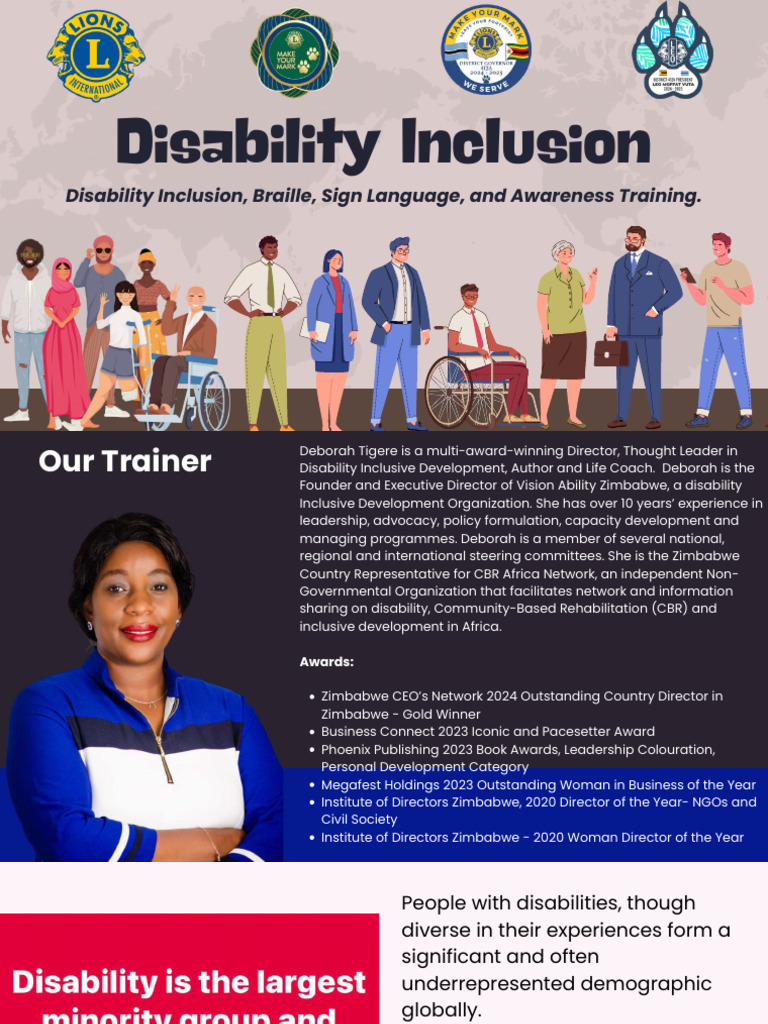 Disability Inclusion D412A LEOS | PDF | Disability | Accessibility