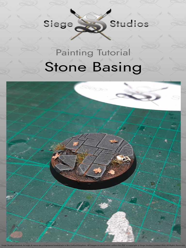 Siege Stone Basing Tutorial | PDF