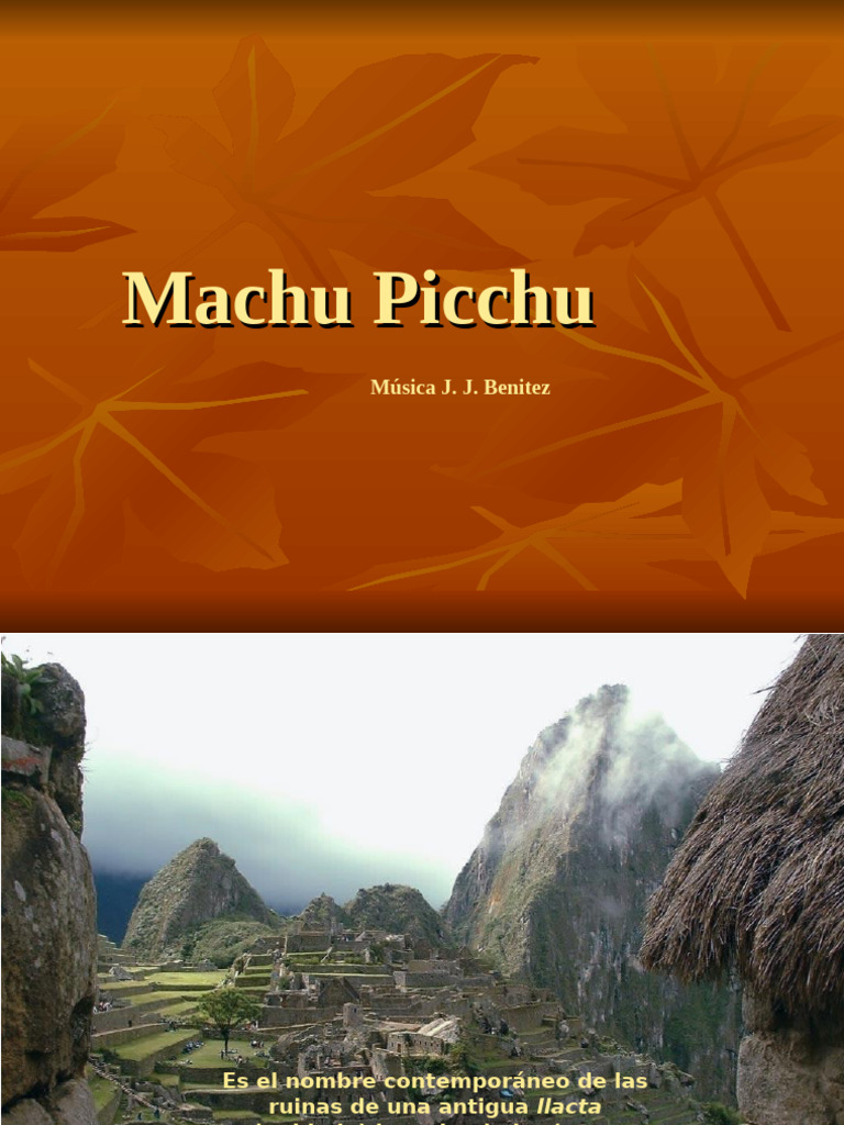 MachuPicchu | PDF | Machu Picchu