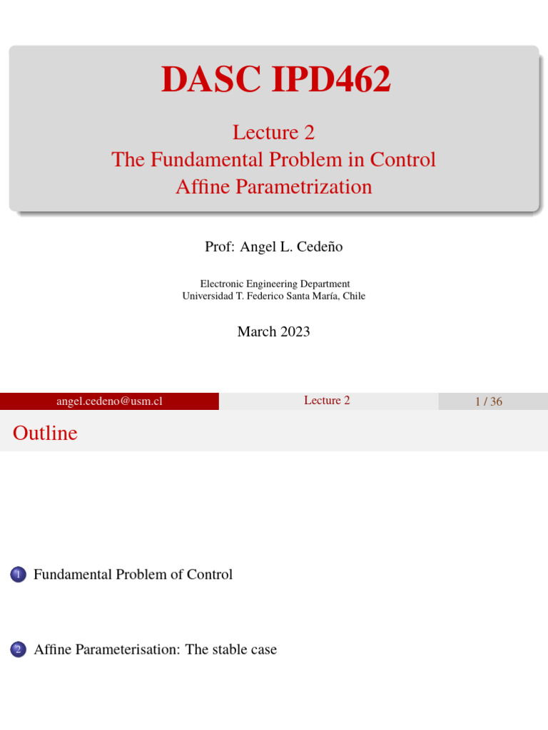 Lecture2 Ipd462 Pdf Control Theory Computer Engineering 0056