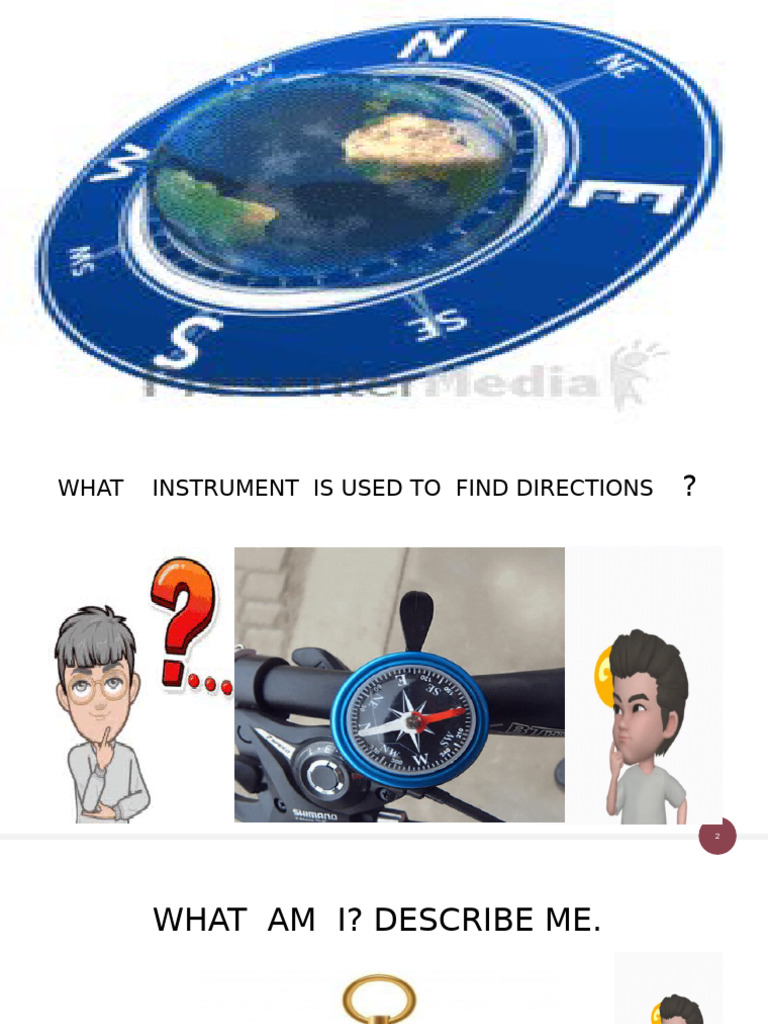 COMPASS DIRECTIONS-mine | PDF | Compass | Space