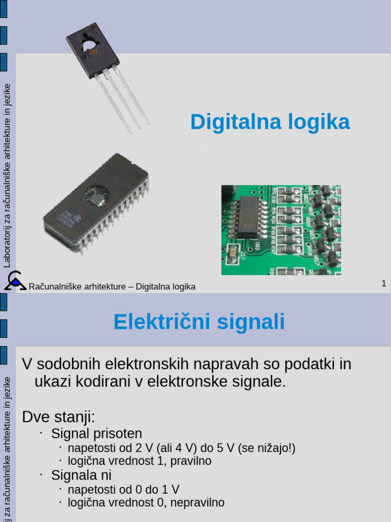 02 RA Digitalna Logika | PDF