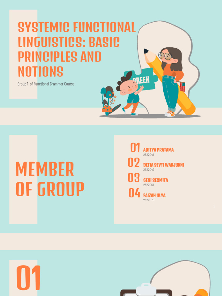 Functional Grammar Group 1 | PDF | Linguistics | Syntax