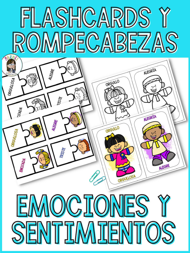FM-003 Flashcards Emociones y Sentimientos | PDF | Derechos de autor ...