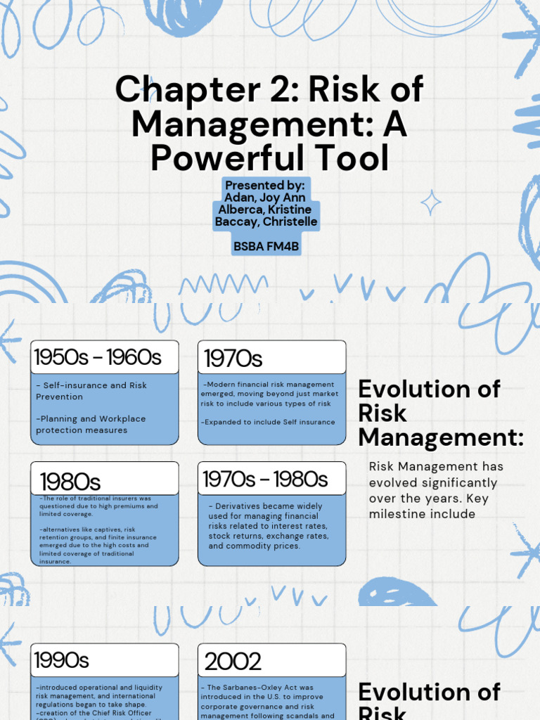 Chapter 2 Risk Management A Powerful Tool | PDF | Risk | Risk Management