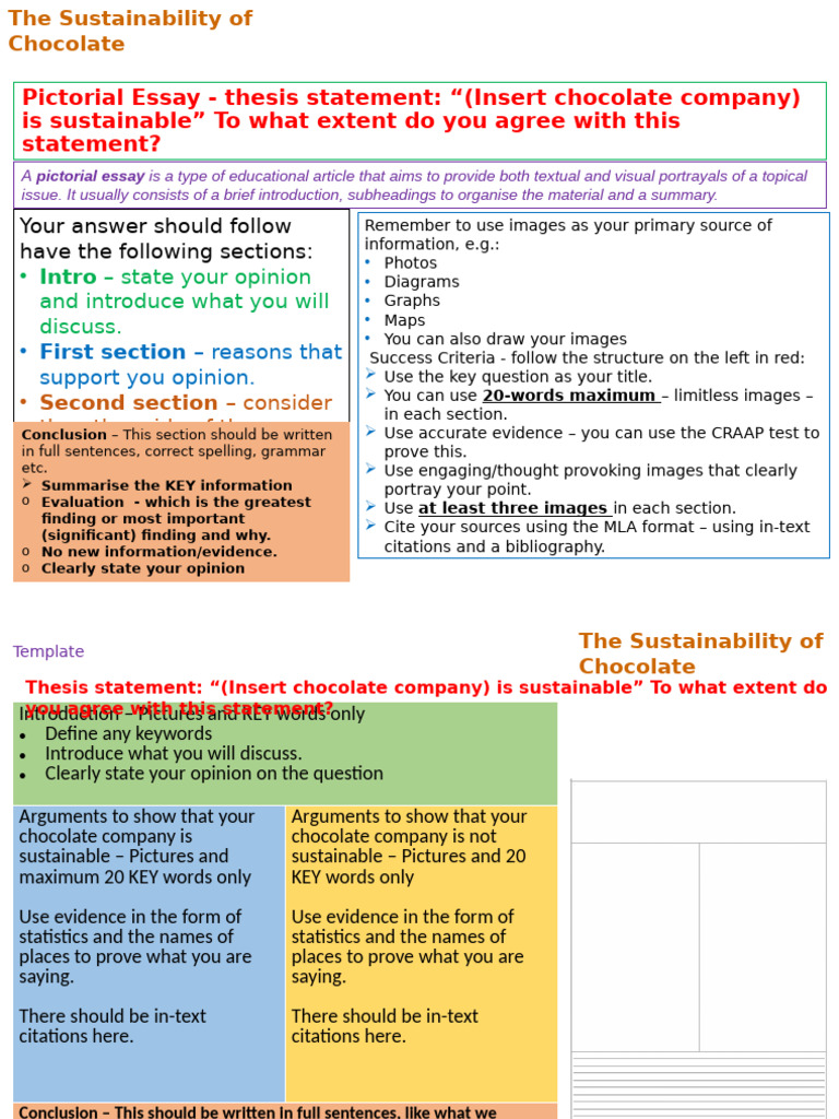 Evaluating Chocolate Sustainability Claims | PDF | Essays | Chocolate