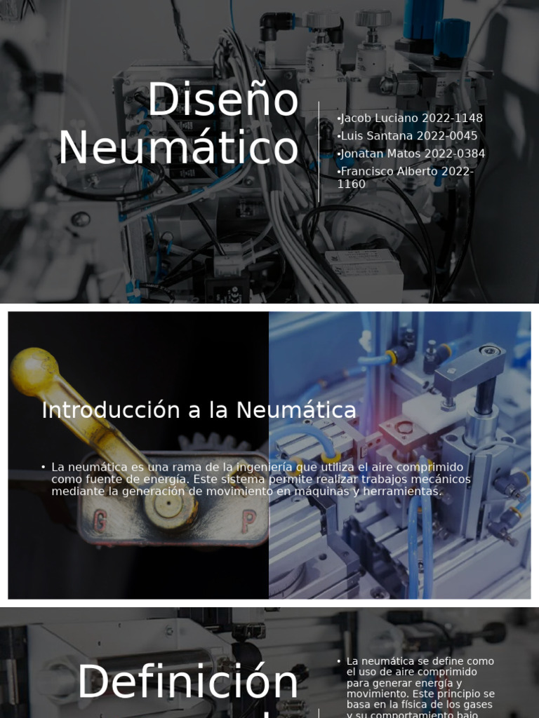 Diseño Neumático | PDF | Solenoide | Neumática