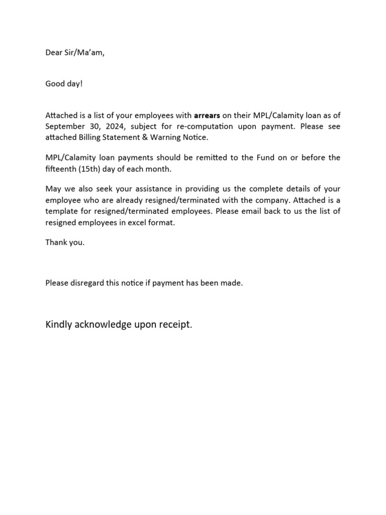 Warning Advisory | PDF