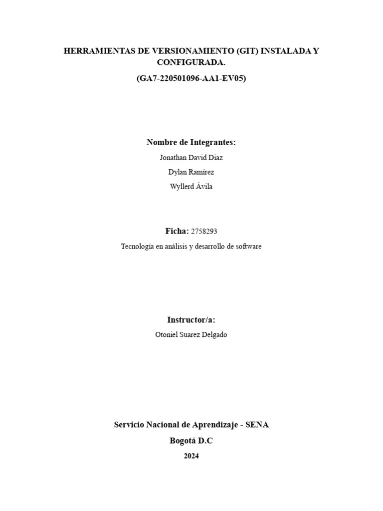 Configuración de Git y Repositorio en GitHub | PDF | Informática