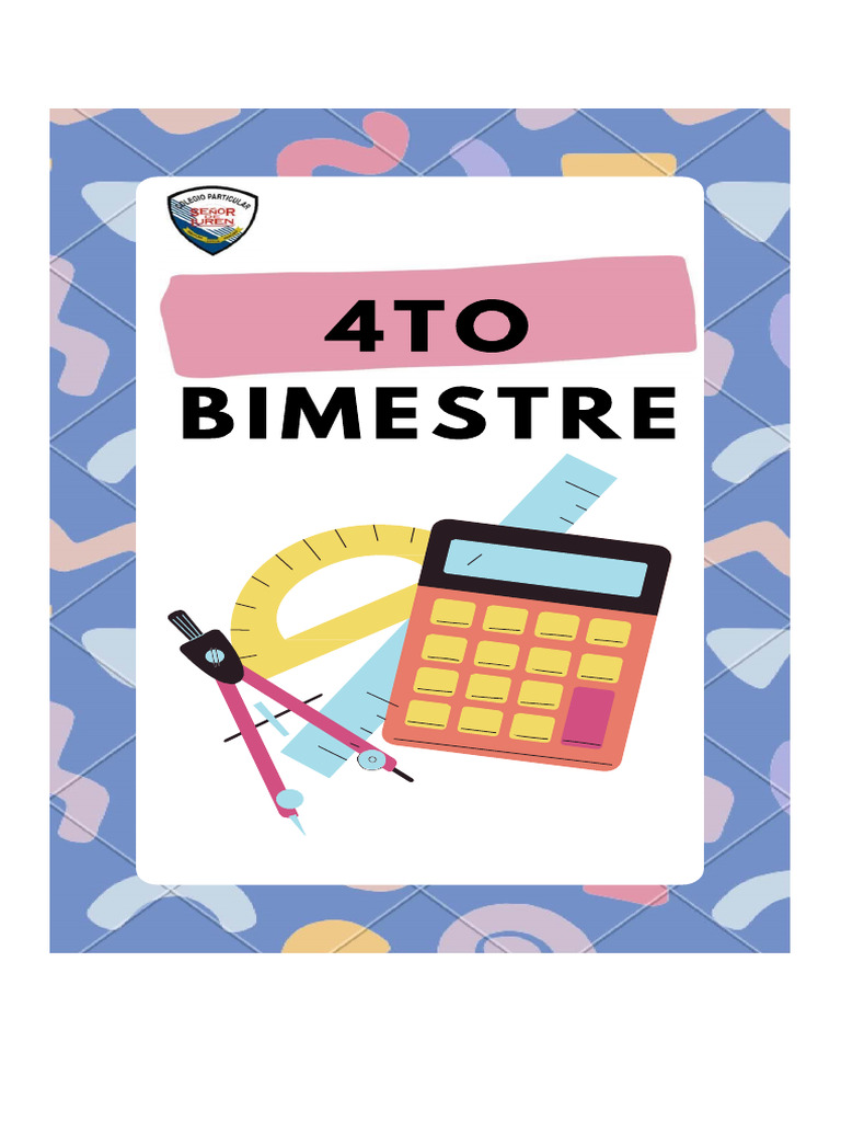 Caratula 4to Bimestre | PDF
