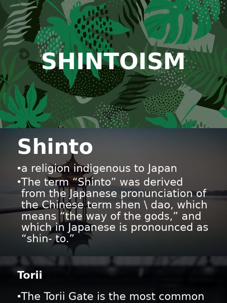 SHINTOISM | PDF | Shinto | East Asian Religions