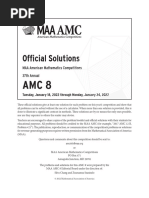 2025 AMC 8 Problems and Answers | PDF