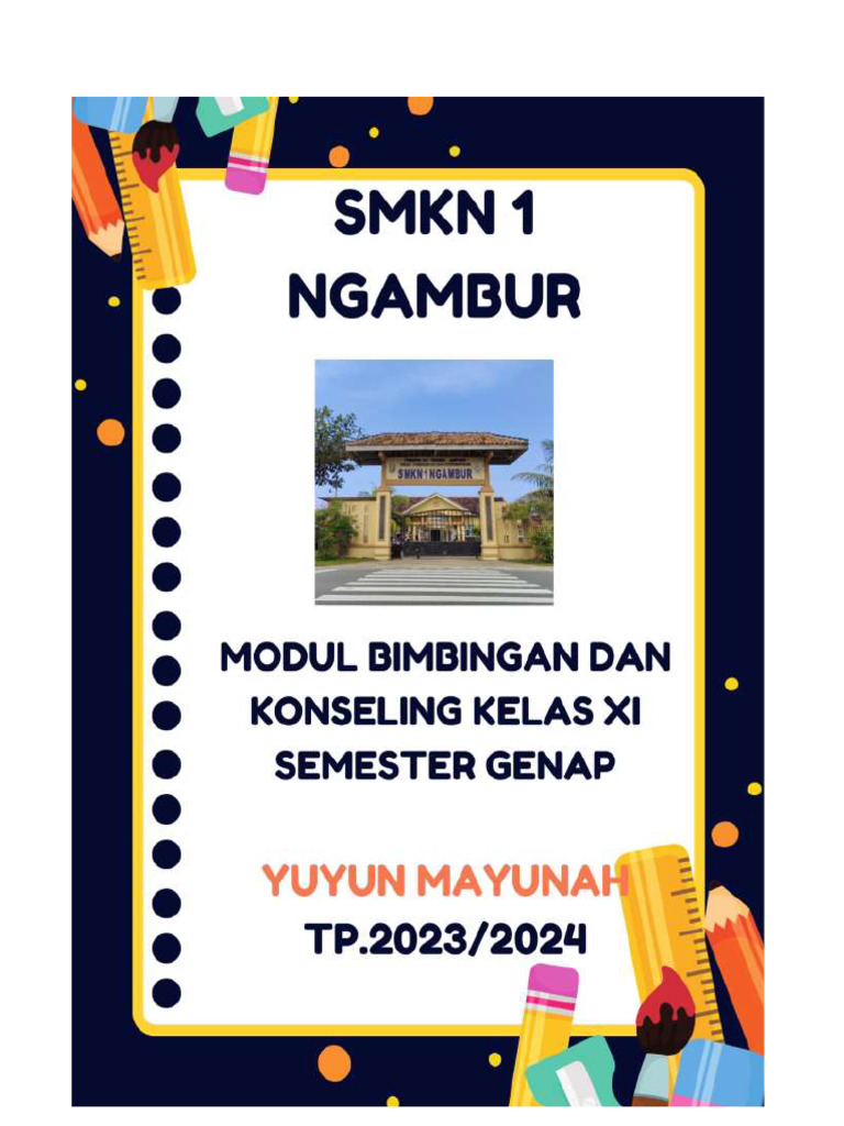 Modul BK Kelas Xi Semester Genap | PDF | Pengembangan Diri