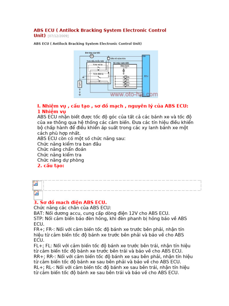 Abs Ecu | PDF